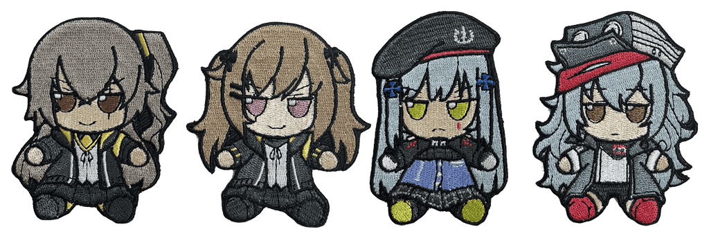 Girls Frontline Highly Marketable Embroidery Patches – WoodPatch