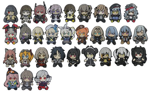 Girls Frontline Highly Marketable Embroidery Patches – WoodPatch