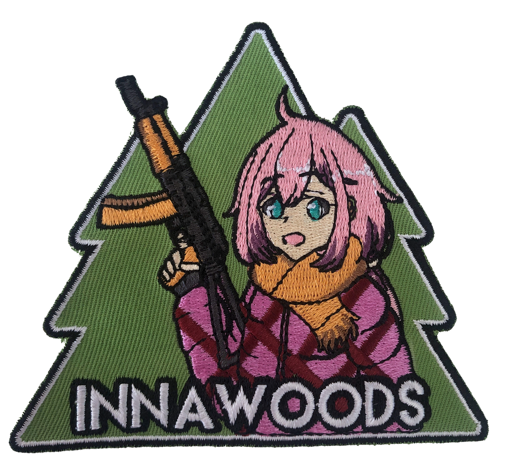 Yuru Camp Innawoods & Innamountains Embroidery Patches – WoodPatch